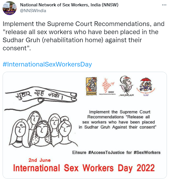 NSWP members mark International Sex Workers' Day on 2nd June 2022 ...